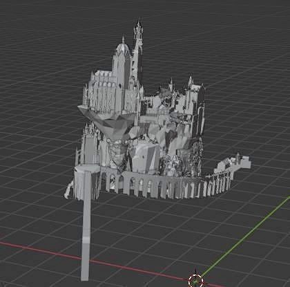 Elden Ring Castle 3d model