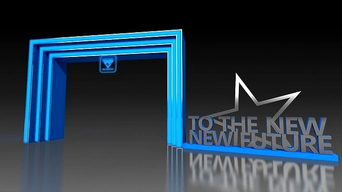 WELCOME GATE EVENT Model 13 3d