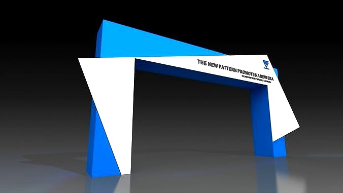 WELCOME GATE EVENT Model 14 3d