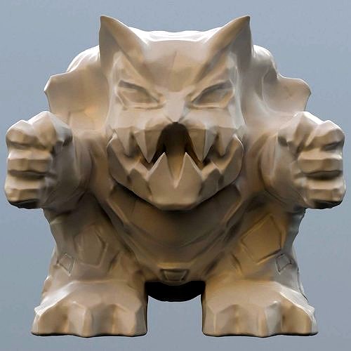 Scowl from Transformers Pretender Monster 1989 | 3D model