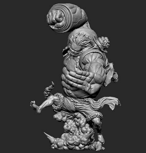 STL file Anime Character 3D model | 3D