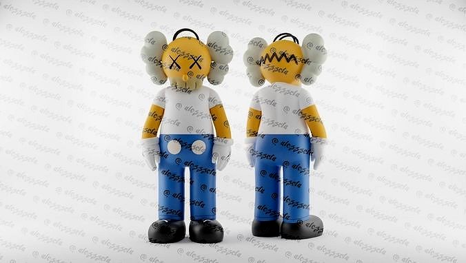 Kaws Homer Simpson for Print | 3D model