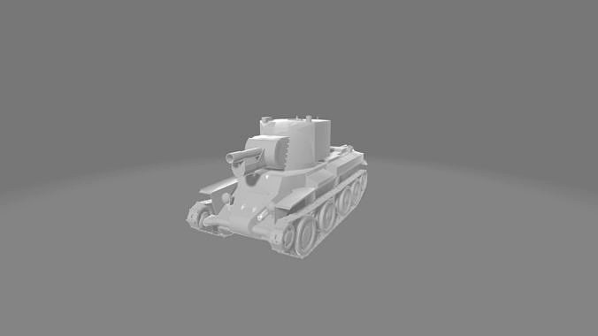 BT-42 - Tank 3D model | 3D