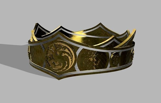 Targaryen Crown - Viserys - House Of The Dragon | 3D model