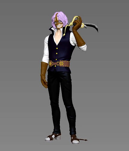 3d Print Spandam One Piece CP9 | 3D model