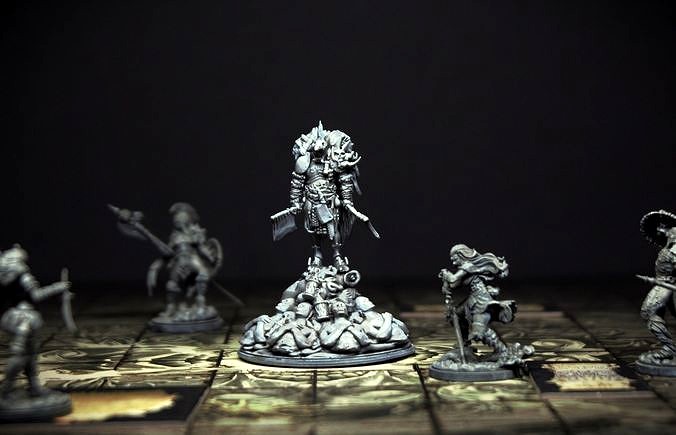 Kingdom Death Monster - Butcher Base 3D print model | 3D