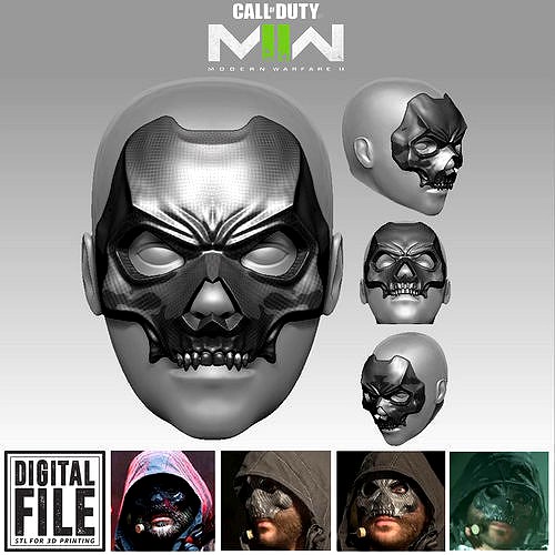 Captain Price Mask Call of Duty Modern Warfare 2 WARZONE | 3D model