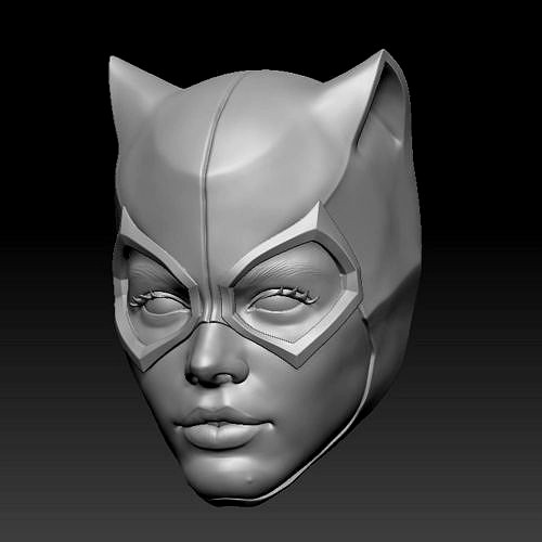 CUSTOM CATWOMAN HEADSCULPT | 3D model