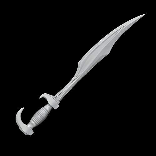 300 Spartan Sword Printable STL | 3D model