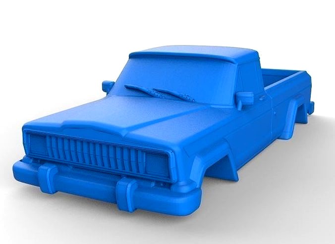 JEEP J10 STL FILE | 3D model