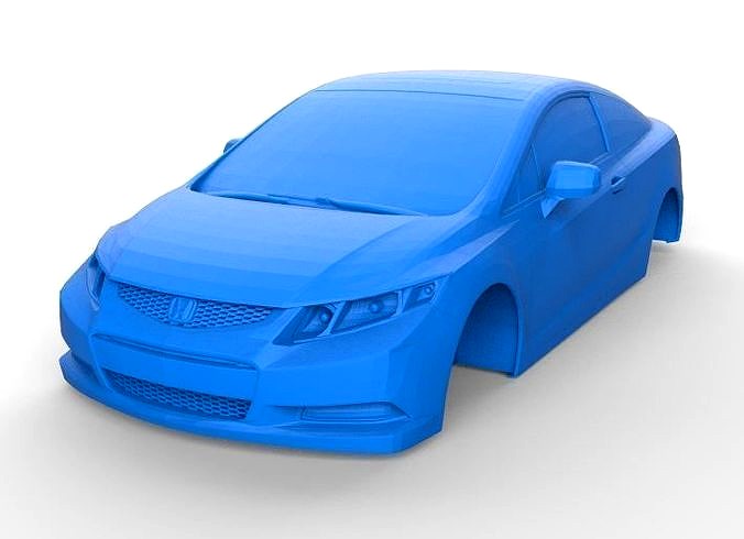 HONDA CIVIC SI 2013 COUPE STL FILE | 3D model