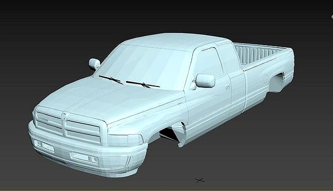 DODGE RAM 2500 1996 STL FILE | 3D model