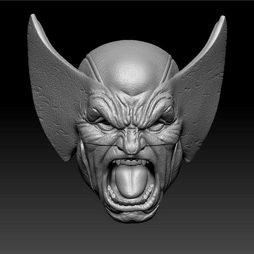 CUSTOM WOLVERINE HEADSCULPT | 3D model