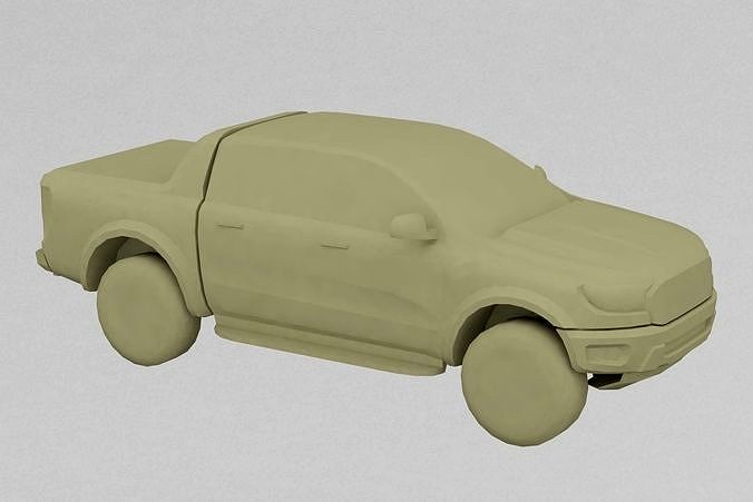 ford ranger raptor | 3D model