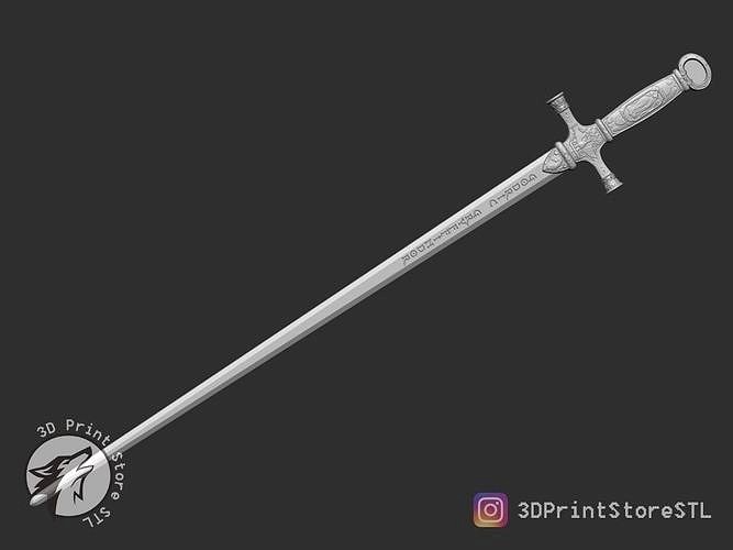 Sword Of Gryffindor From Harry Potter - Fan Art | 3D model