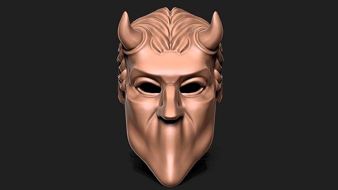 Nameless Ghoul Mask | 3D model