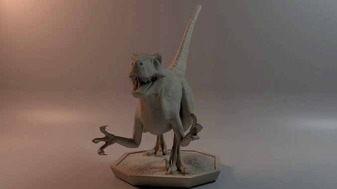 jurassic park velociraptor 3D Print Model | 3D