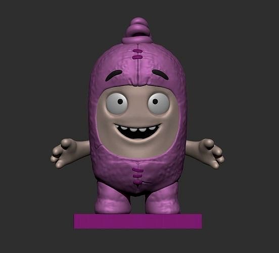 Oddbods-Newt- | 3D model