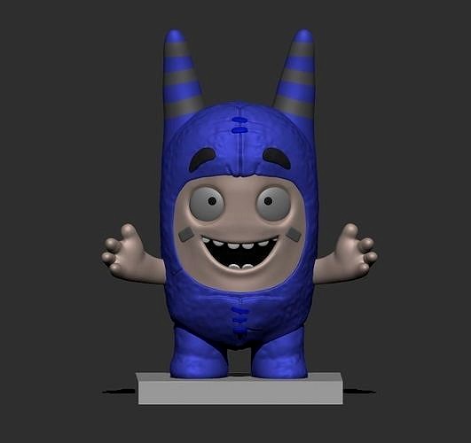 Oddbods-Pogo- | 3D model