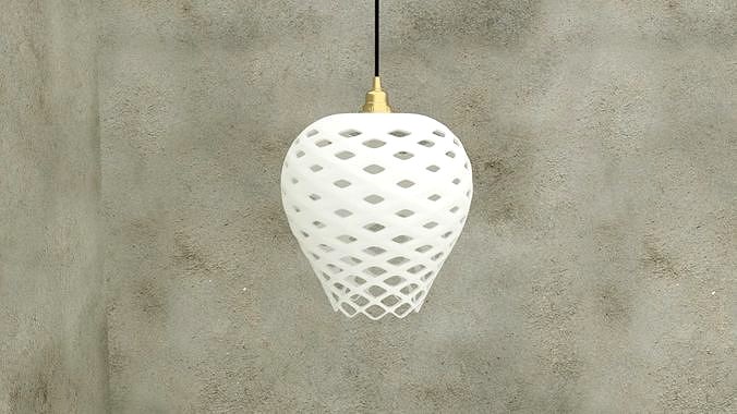Parametric Pendant Light - Large | 3D model