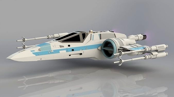 T-70 X-Wing Starfighter | 3D model