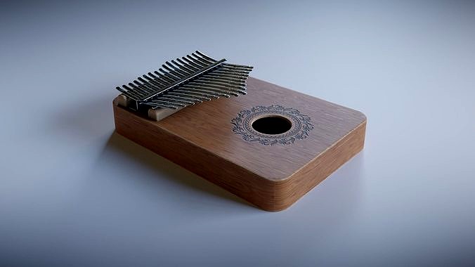 Kalimba 3d model
