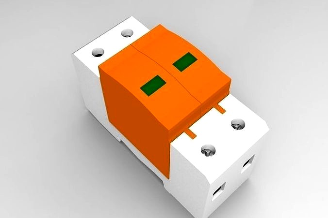 Surge Protection Device 3d model