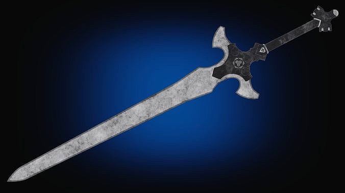 Sword Low-poly Game Ready 3d model