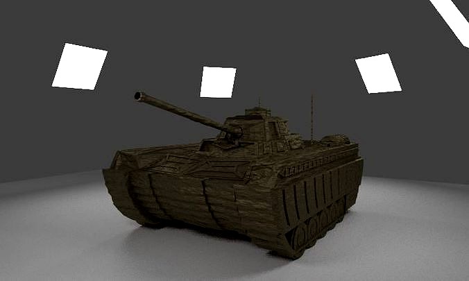 T17 TANK 3d model