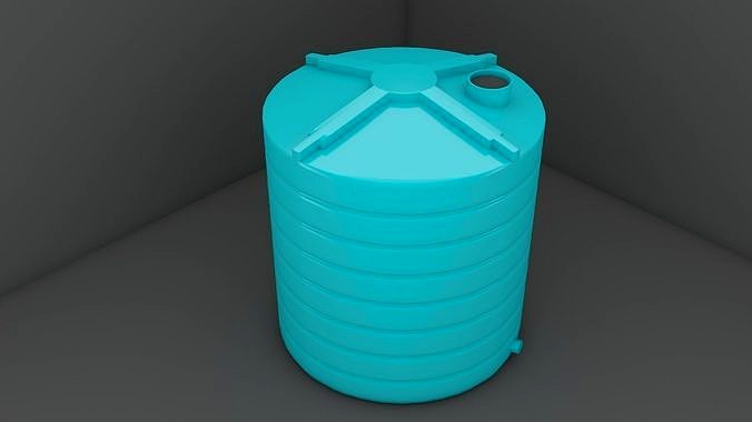Water tank 3d model
