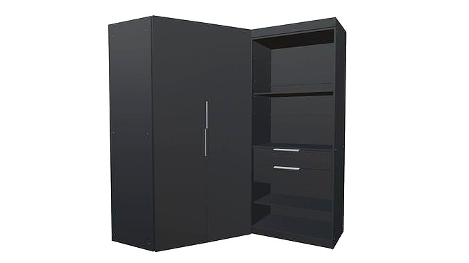 Wardrobe Almirah 3d model