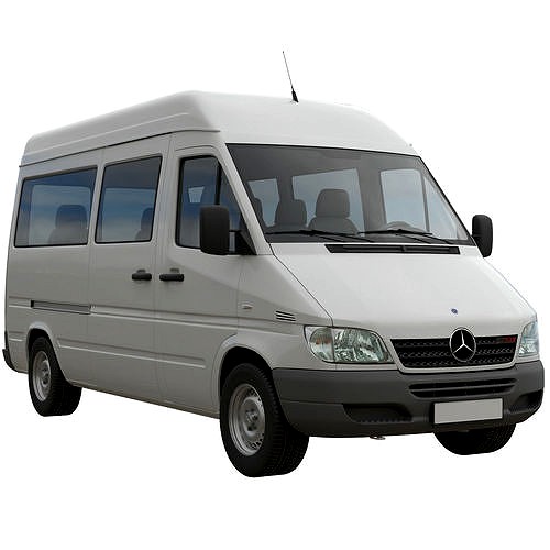Mercedes-Benz Sprinter Classic Minibus MWB 3d model
