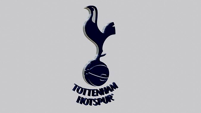Tottenham Hotspur Logo 3D model