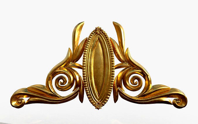 Cartouches 2x 3D model low poly high poly