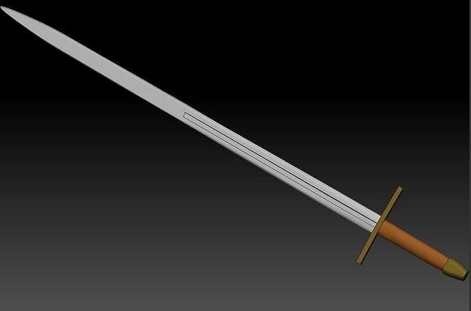 Stannis Baratheon Sword 3d model