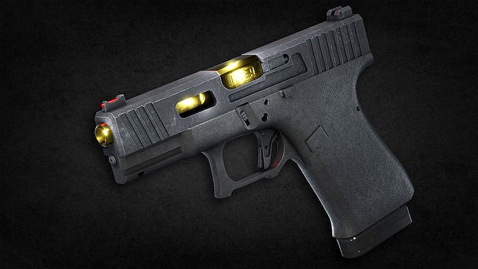 Glock 18 - PBR 4K Texture 3d model