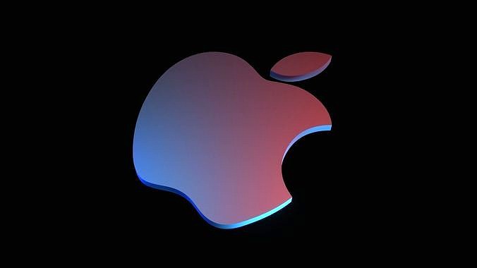 Apple Logo DETAILED Version 3d model