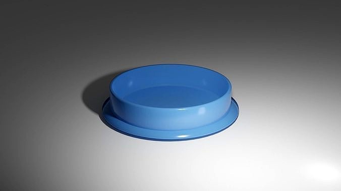 Low Poly Bowl 3D model