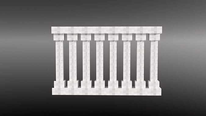 Columns 3D model Design