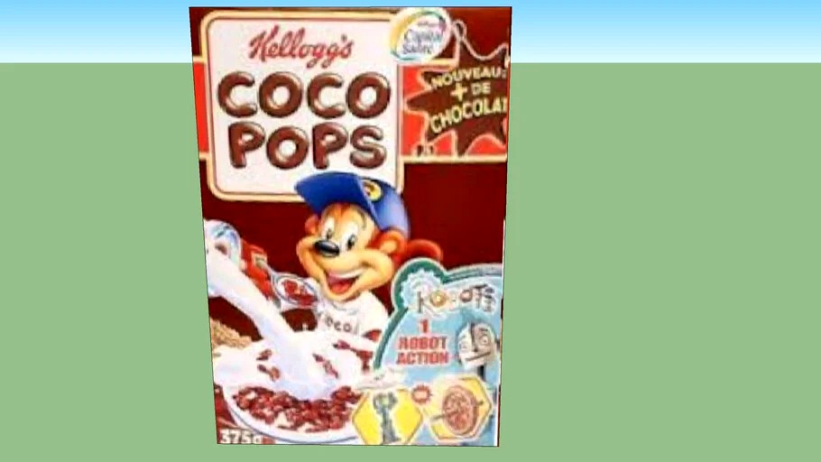 Kellogg's Coco Pops 3d model