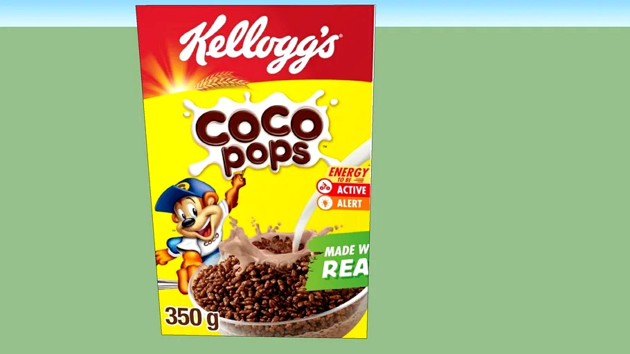 Kellogg's Coco Pops 3d model