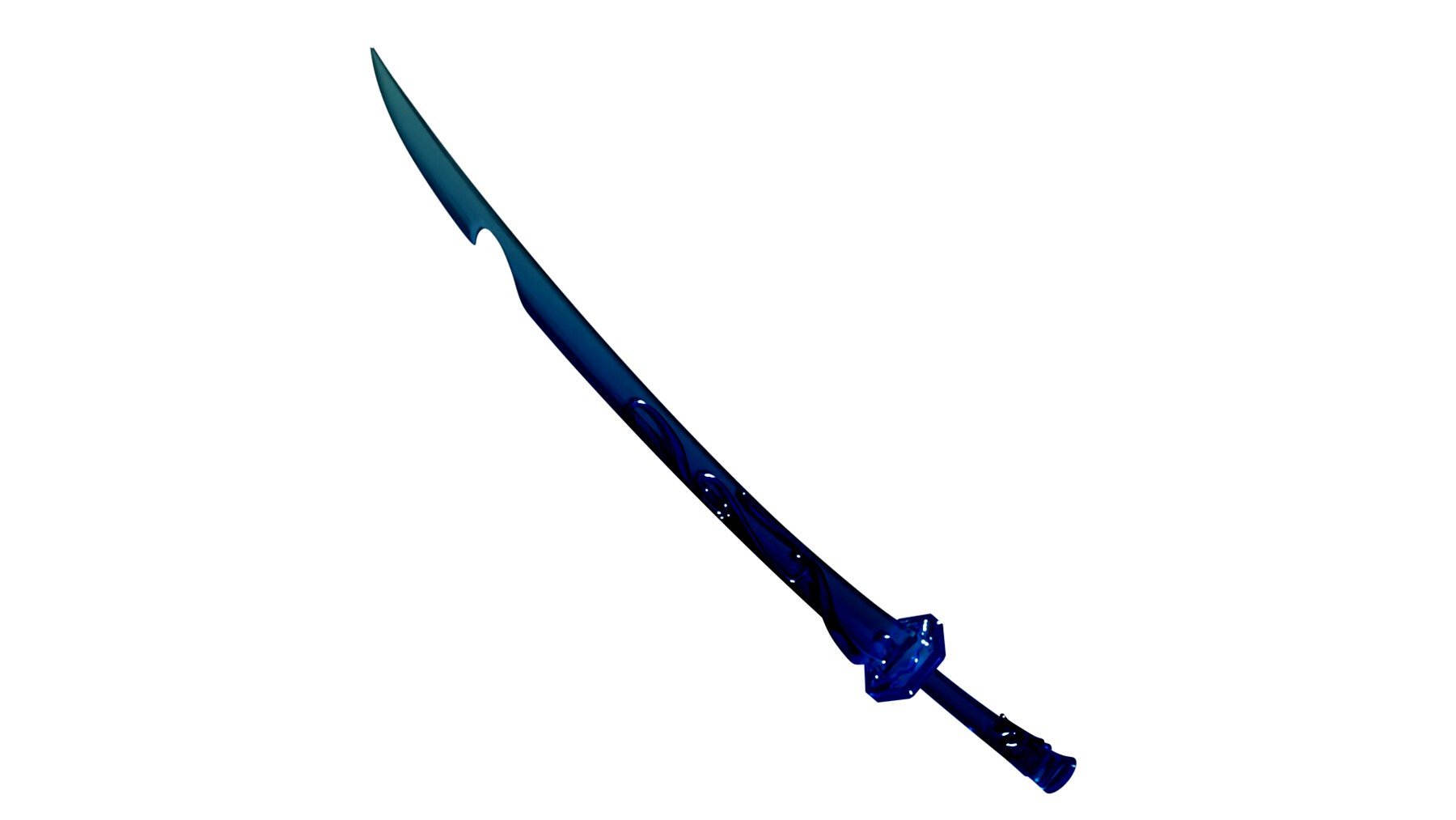 Ayato's Hydro Sword -- Genshin Impact -- Sliced Print Ready 3d model