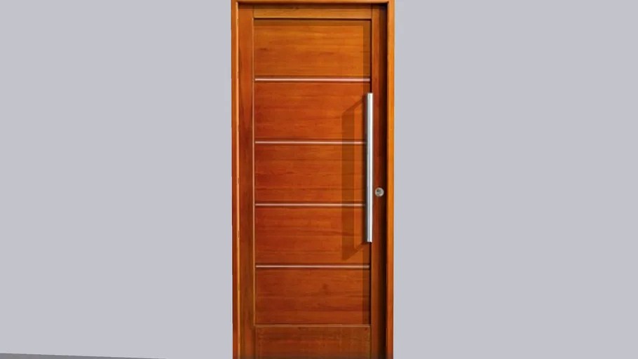 #Door pivoting Porta pivotante de grafite Oblak 3d model