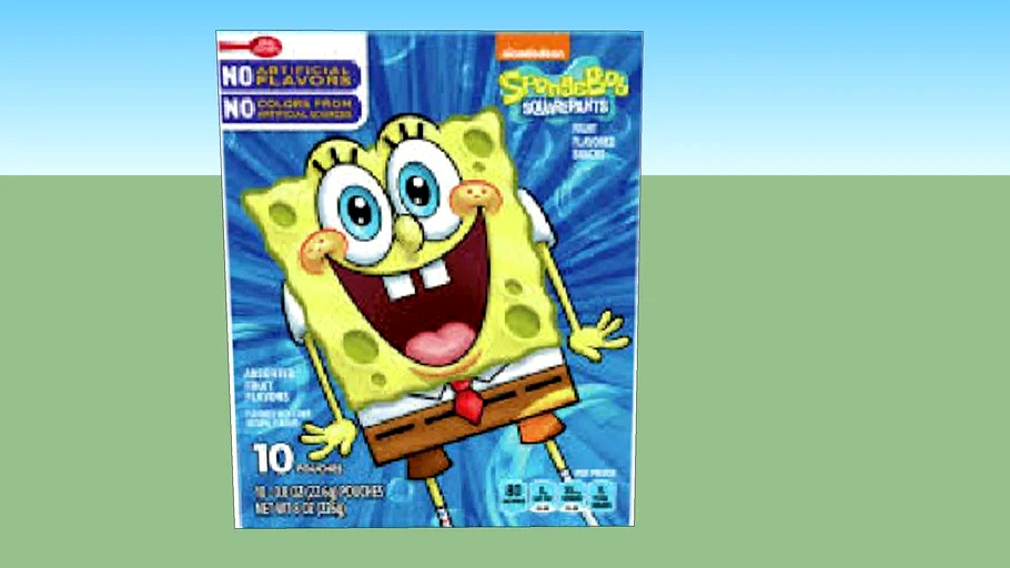 Betty Crocker Spongebob Squarepants 3d model