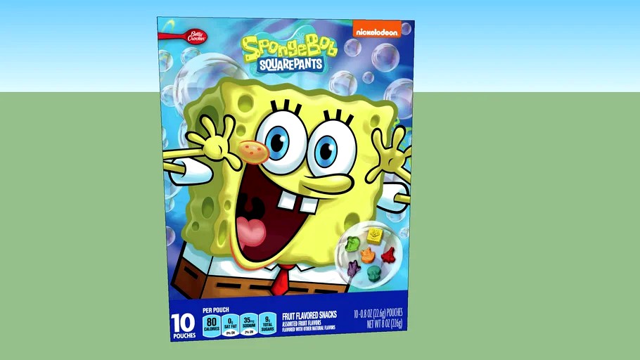 Betty Crocker Spongebob Squarepants 3d model