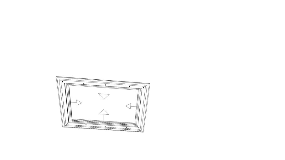 False Ceiling 3d model