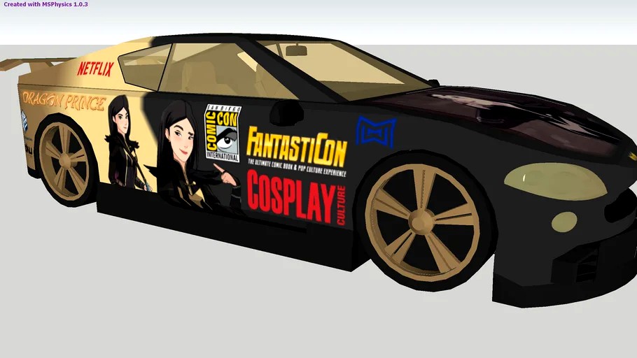 The Dragon Prince Claudia Car 3d model