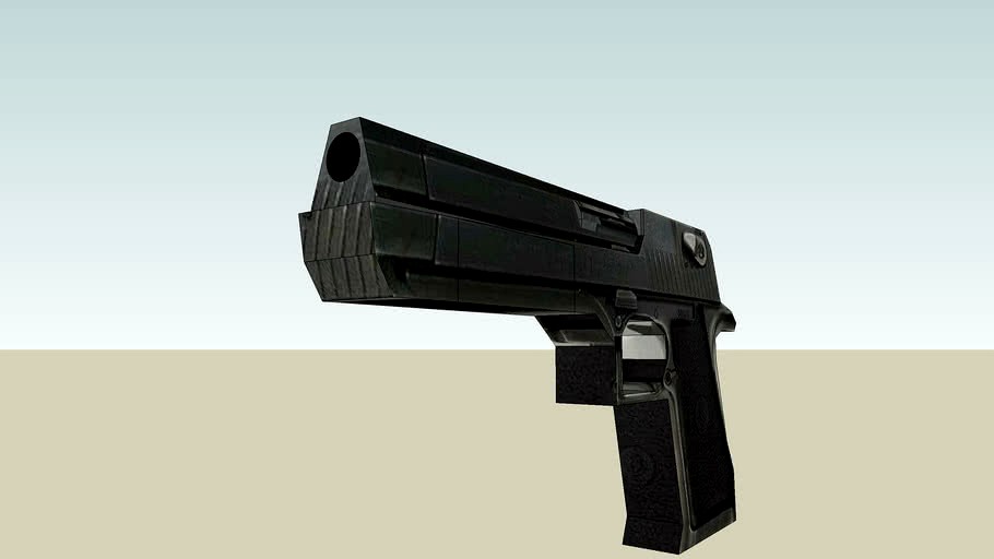 desert eagle deagle 3d model