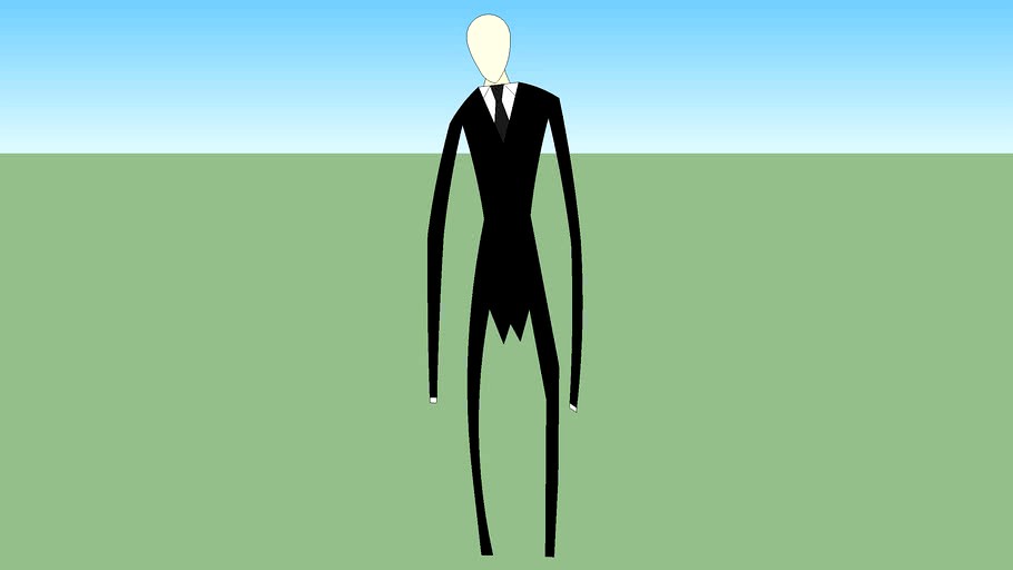 Slenderman 3d model