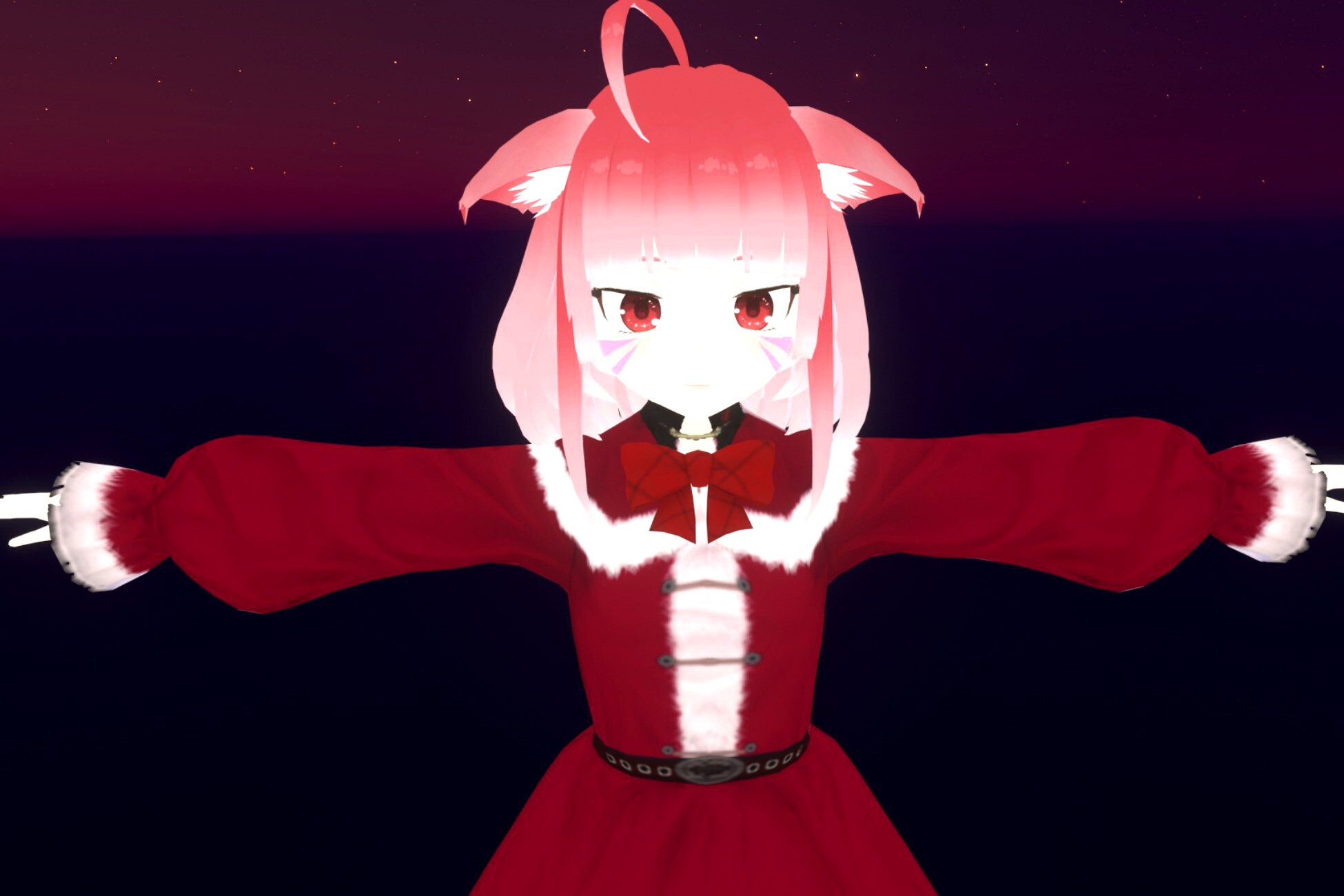 Cute Anime Girl Game Ready Low Poly 3d Model Rinako